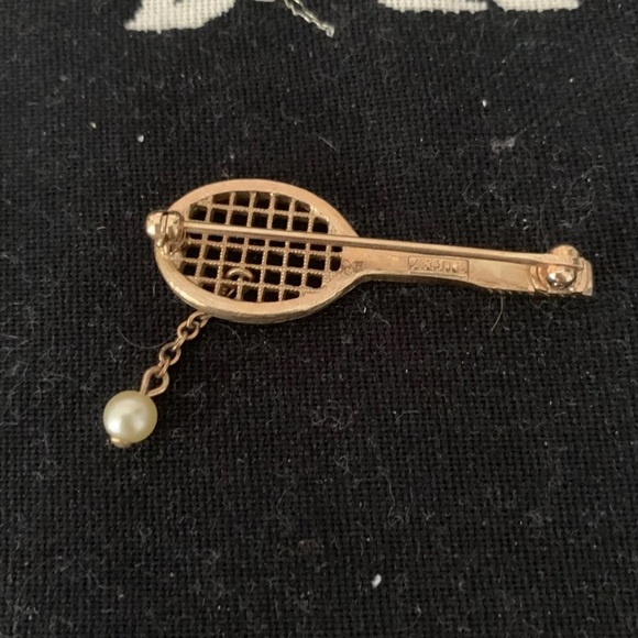 Avon | Jewelry | Vintage Avon Tennis Racket Pin | Poshmark